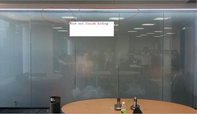 Instruction about wire connection for switchble smart glass - Privacy ...